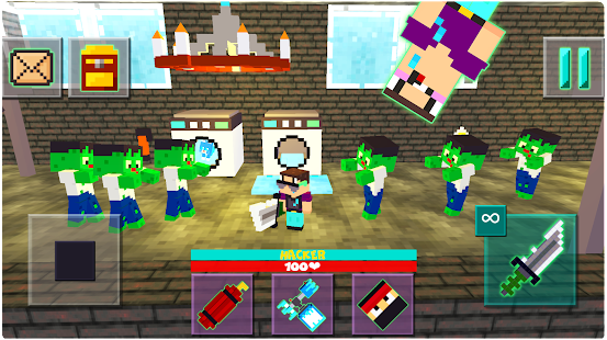 Download & Play Monster School Zombie Apocalypse Challenge for Free on ...