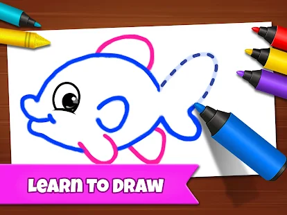 Download & Play Drawing Games: Draw & Color For Kids for Free on PC ...