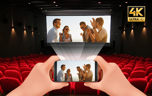Download and Play HD Video Projector Simulator – Cinema Screen Video on ...