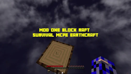 Download and Play mod one block raft survival mcpe earthcraft on PC ...
