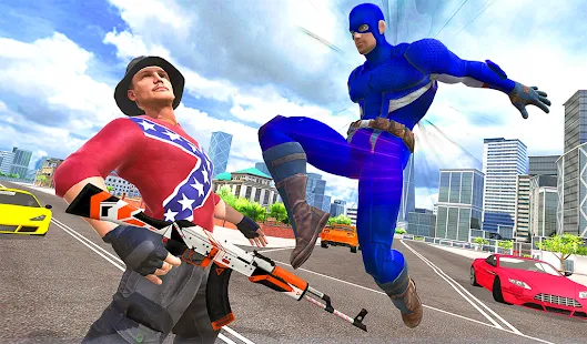 Download & Play Policeman Rope Hero - Cop Chase Police Shooter for Free ...