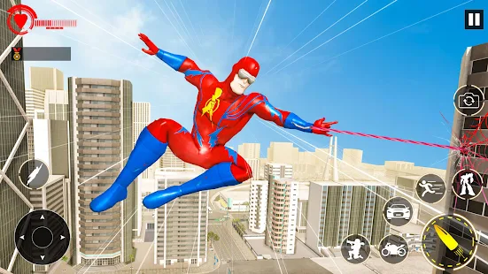 Download & Play Spider Rope Hero Man 2021 - Flying Superhero Games for ...