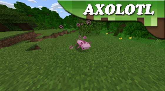 Download & Play Axolotls Mod for Minecraft PE - Axolotl Mod for Free on ...