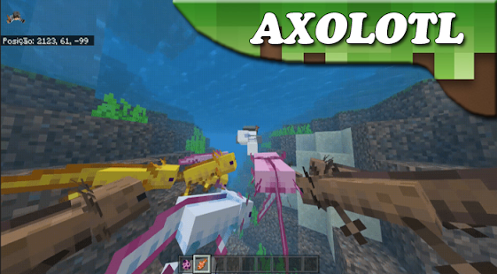 Download & Play Axolotls Mod for Minecraft PE - Axolotl Mod for Free on ...