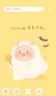 Download & Play Cute Wallpaper Halloween Ghosties Theme for Free on PC ...