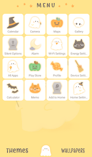 Download & Play Cute Wallpaper Halloween Ghosties Theme for Free on PC ...