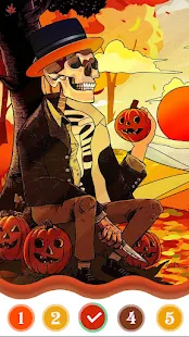 Download & Play Skeleton Coloring Game Offline for Free on PC & Mac ...