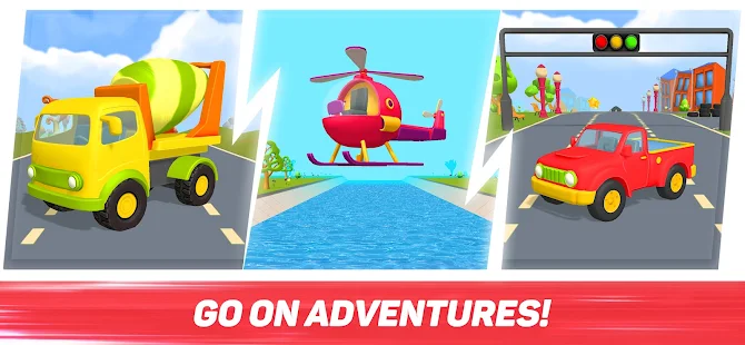 Download and Play Leo Runner: car games for kids on PC & Mac with ...