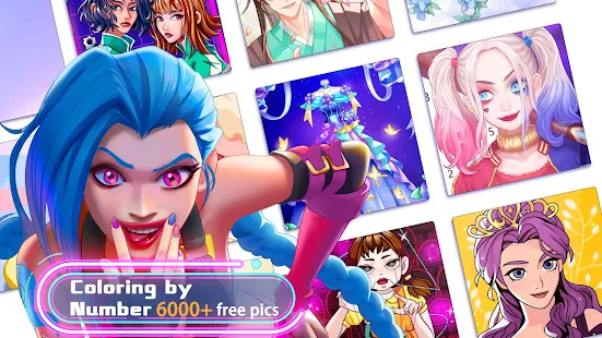 Baixar e jogar Jogos de pintar - Pintura no PC com MuMu Player