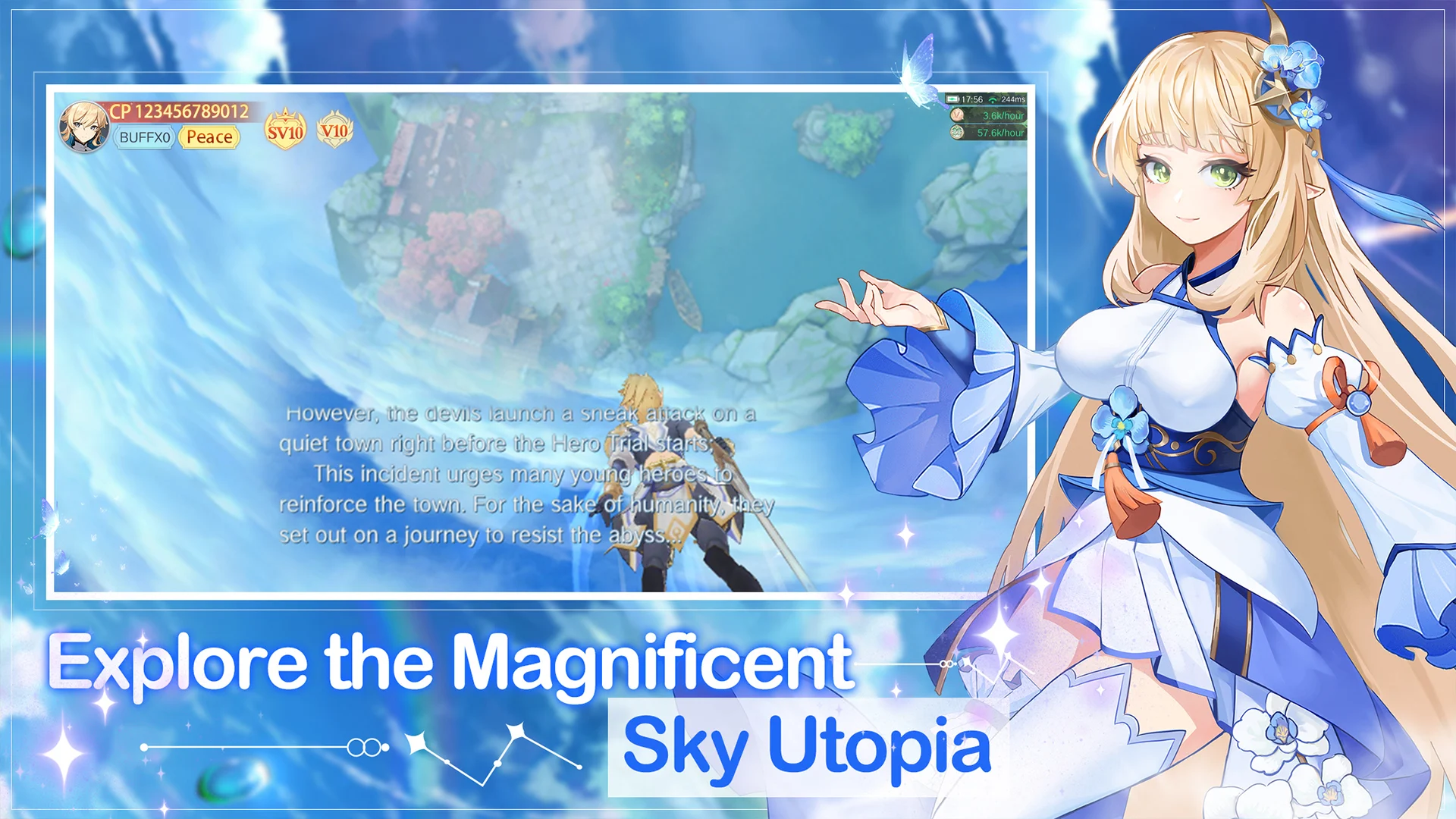 Download and Play Sky Utopia on PC & Mac with MuMuPlayer (Emulator)